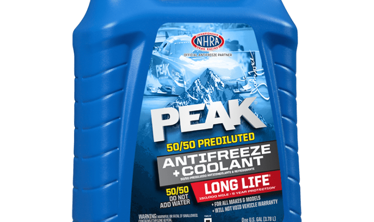 PEAK Coolant Larga Vida Rojo 50/50 - IMPORCARSA